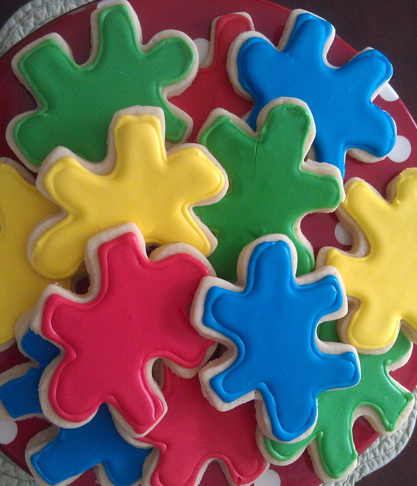 Bee in Creative With Cookies By Julie Autism Awareness Cookies bee-in-creative-with-cookies-by-julie-autism-awareness-cookies