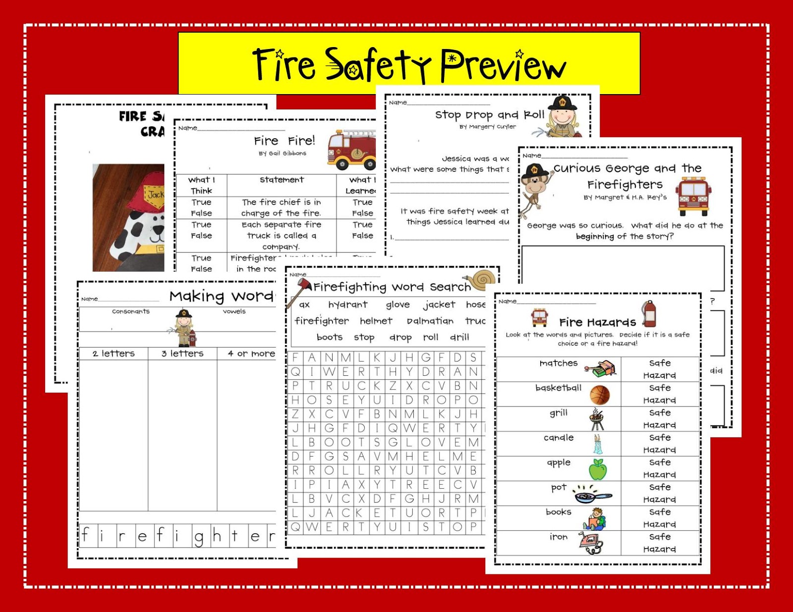 Fire Safety Week! - Megan Mitchell