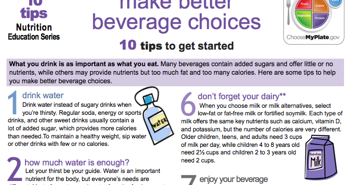 Kidney Disease: 10 Tips to Make Better Beverage Choices