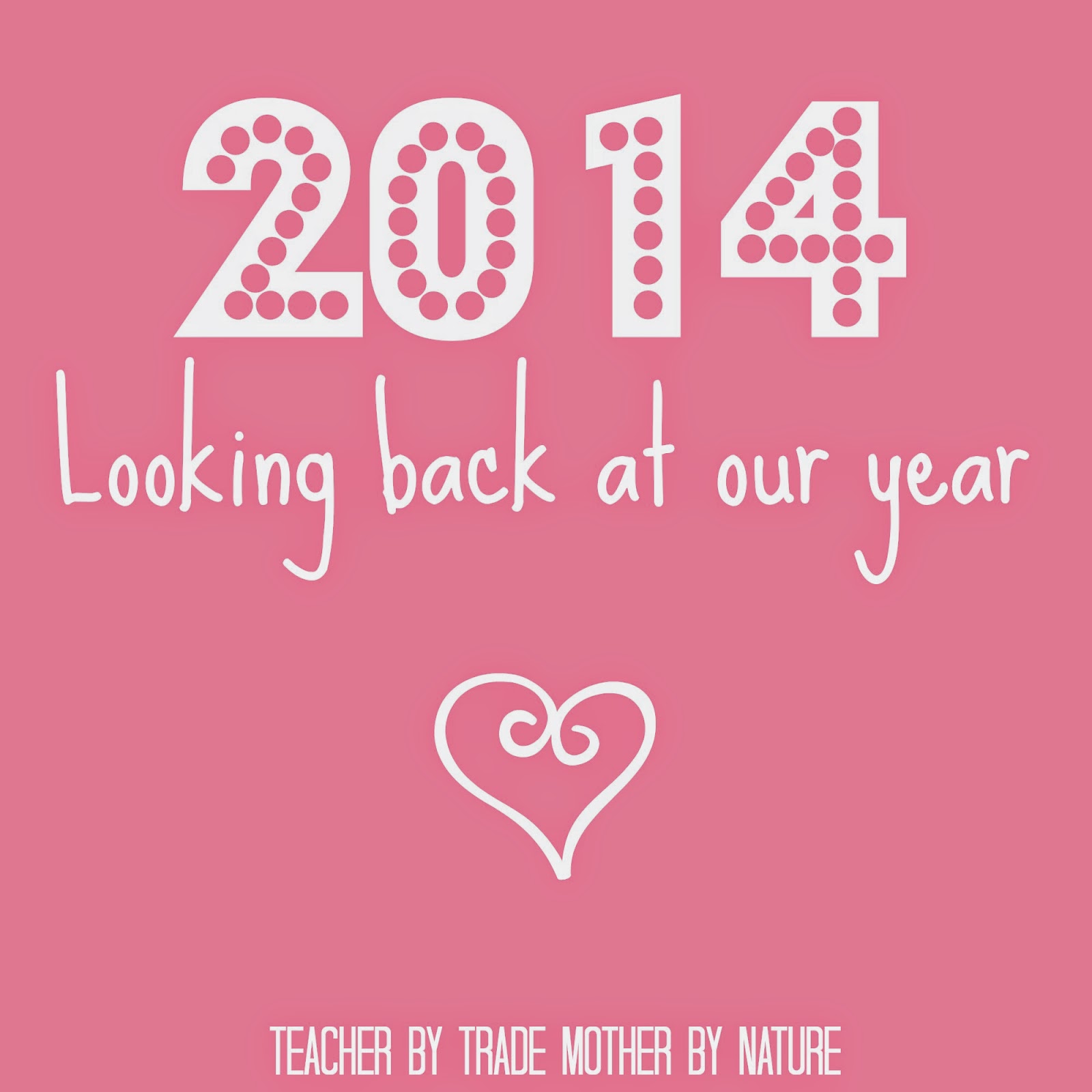 2014: Looking Back At Our Year! - Teacher by trade, Mother by nature