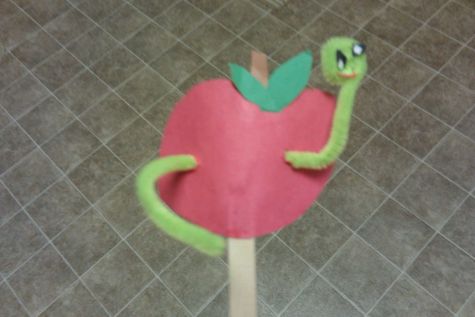 My Favorite Things...: Apple Worm Craft