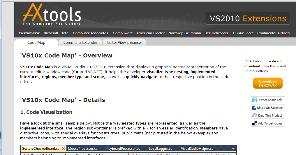 Muhammad Shujaat Siddiqi: Tips & Tricks: Visual Studio 2012 Code Flow Navigation - Without Code Map