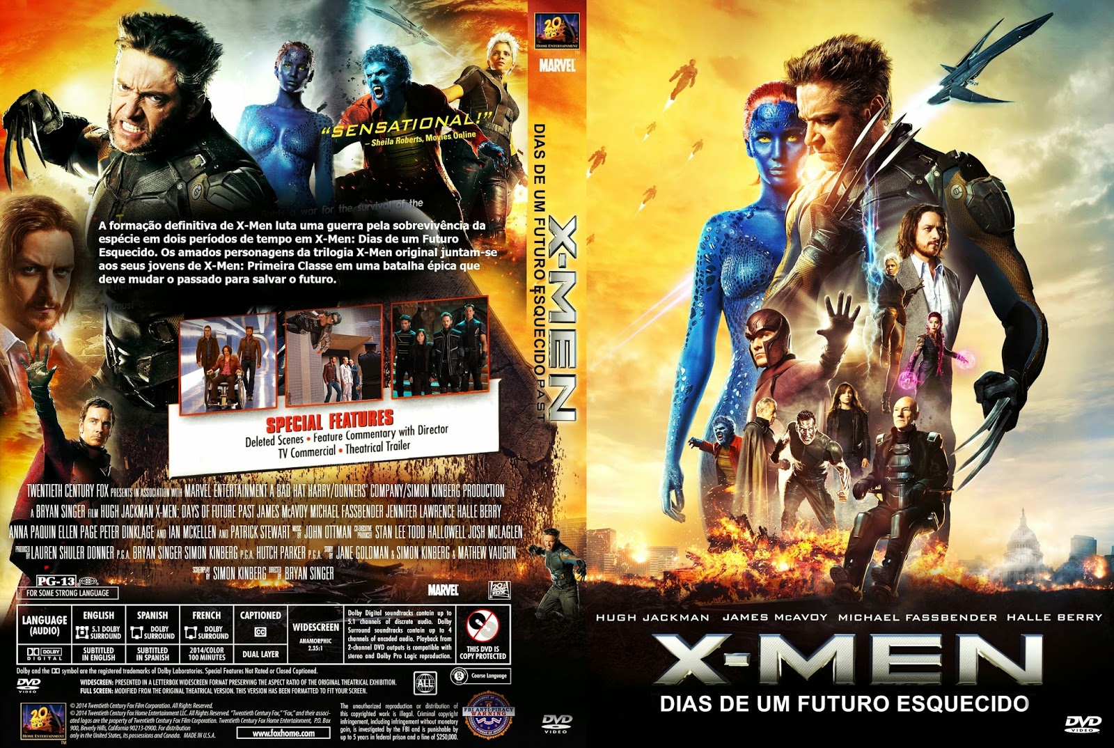 CAPAS de DVDs Buiu de Jesus: X-MEN DIAS DE UM FUTURO ESQUECIDO CAPAS de DVDs Buiu de Jesus: X-MEN DIAS DE UM FUTURO ESQUECIDO