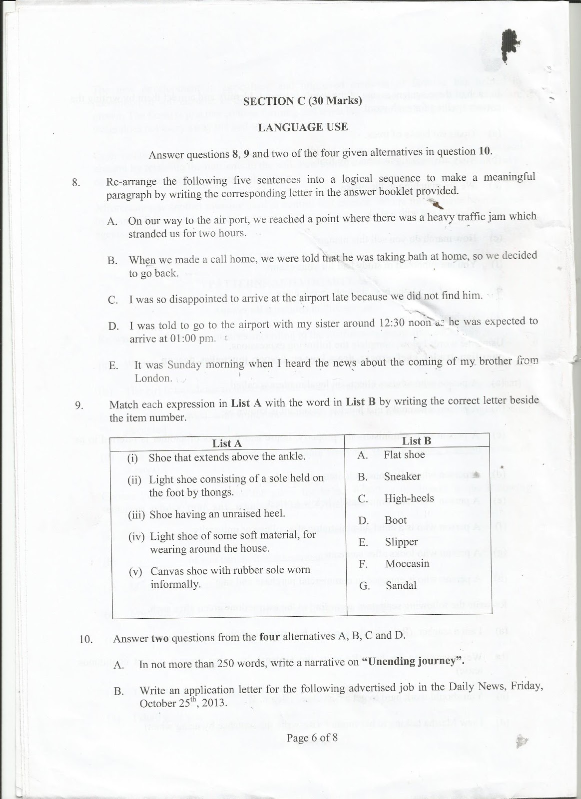 FORM FOUR STUDY NOTES PAST PAPERS BLOG ENGLISH LANGUAGE CSEE form-four-study-notes-past-papers-blog-english-language-csee