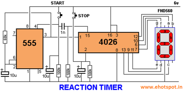 Reaction Timer Game with 7 Segment ~ Electronics Hotspot Reaction Timer Game with 7 Segment ~ Electronics Hotspot