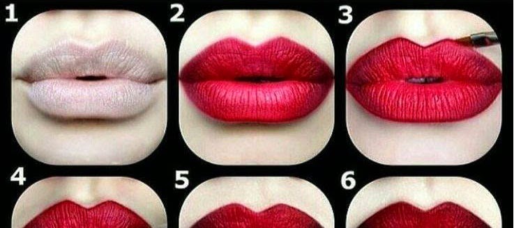 Dark Red Ombre Lips Tutorial ~ Entertainment News, Photos & Videos - Calgary, Edmonton, Toronto ...