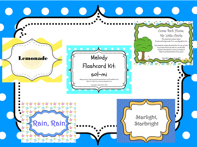 Kodaly Inspired Classroom: Sol- Mi Flashcards, Bundle and a Sale!