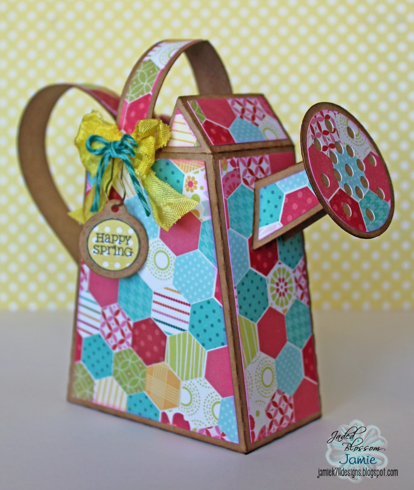 Jaded Blossom: Spring Watering Can Treat