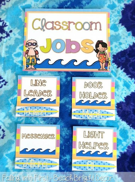 Beach Bright Classroom | Falling into First