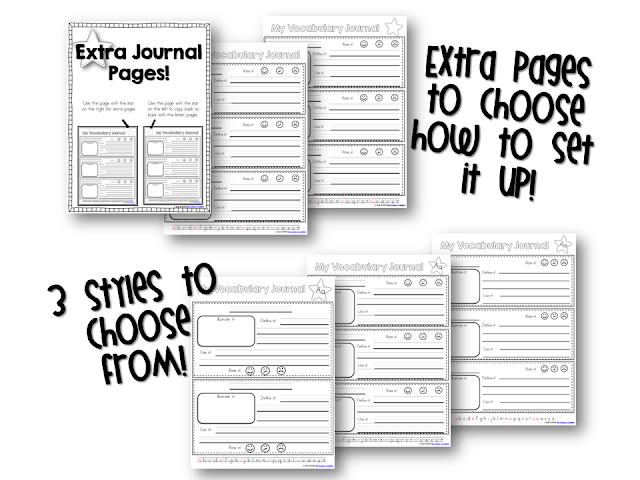 Vocabulary Journals in the Works! - Teacher by the Beach