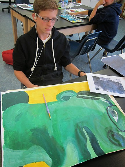 Mr. Bob's Middle & High School Art Room: Introduction to painting. High ...