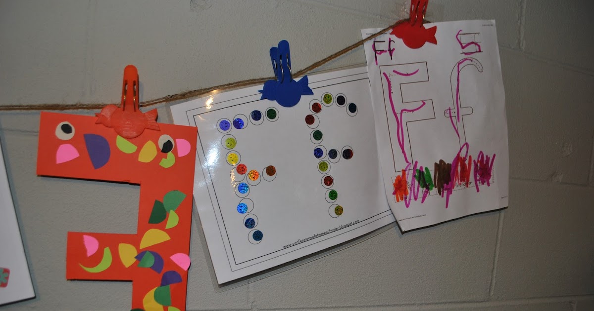 The Iowa Farmer's Wife: Tot Preschool: Letter F