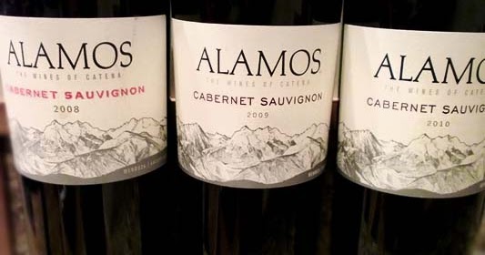 Bob's Brew and Liquor Reviews: Alamos Cabernet Sauvignon 2008, 2009, and 2010