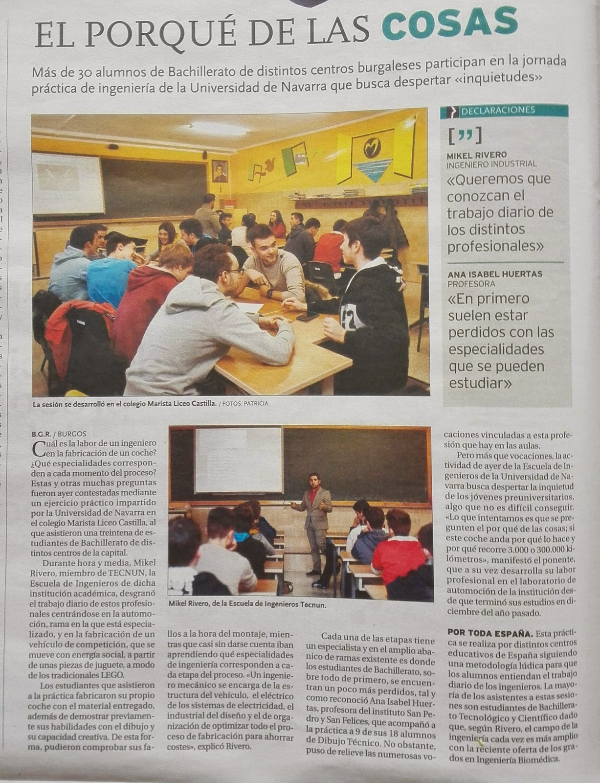 Colegio Marista Liceo Castilla. Equipo de Orientación: El porqué de las ... Colegio Marista Liceo Castilla. Equipo de Orientación: El porqué de las ...