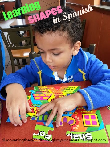 Spanish Home Lesson: Learning The Shapes (Las formas)