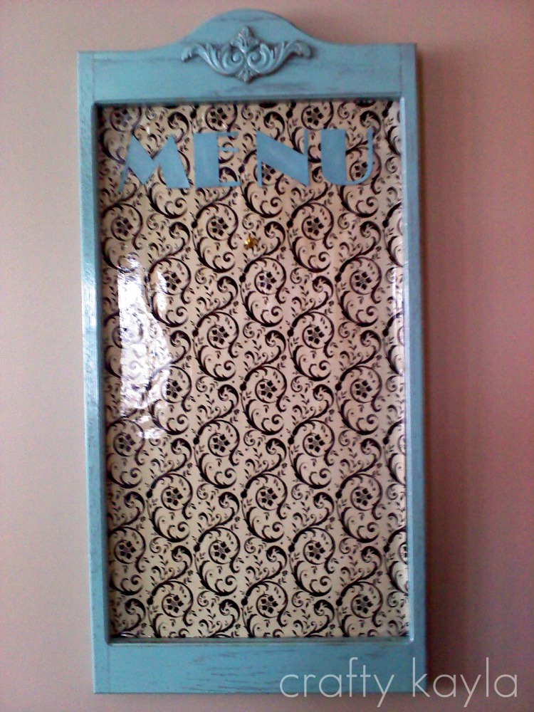 Crafty Kayla DIY Menu Board crafty-kayla-diy-menu-board