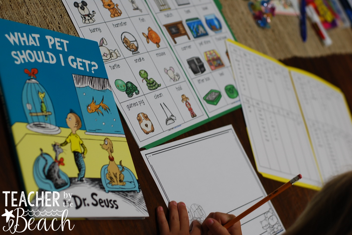 What Pet Should I Get - Writing Activity - Teacher by the Beach