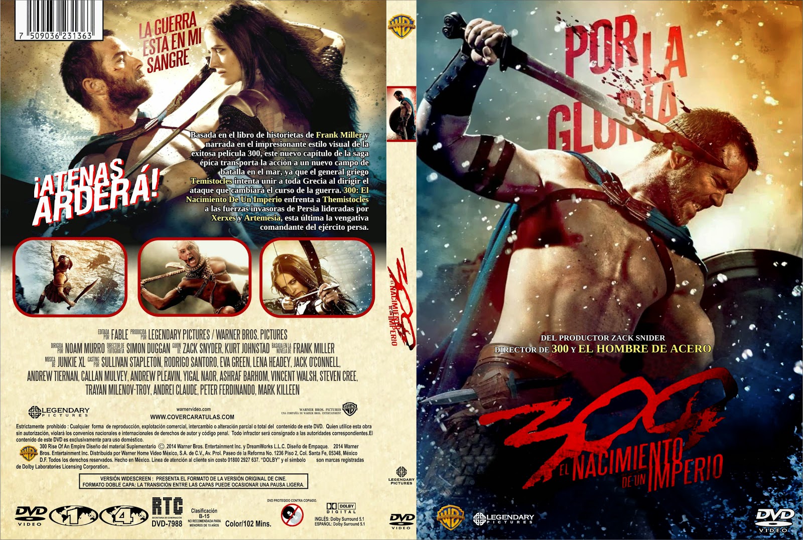 Gykdvd.blogspot.com.ar: 300: EL NACIMIENTO DE UN IMPERIO