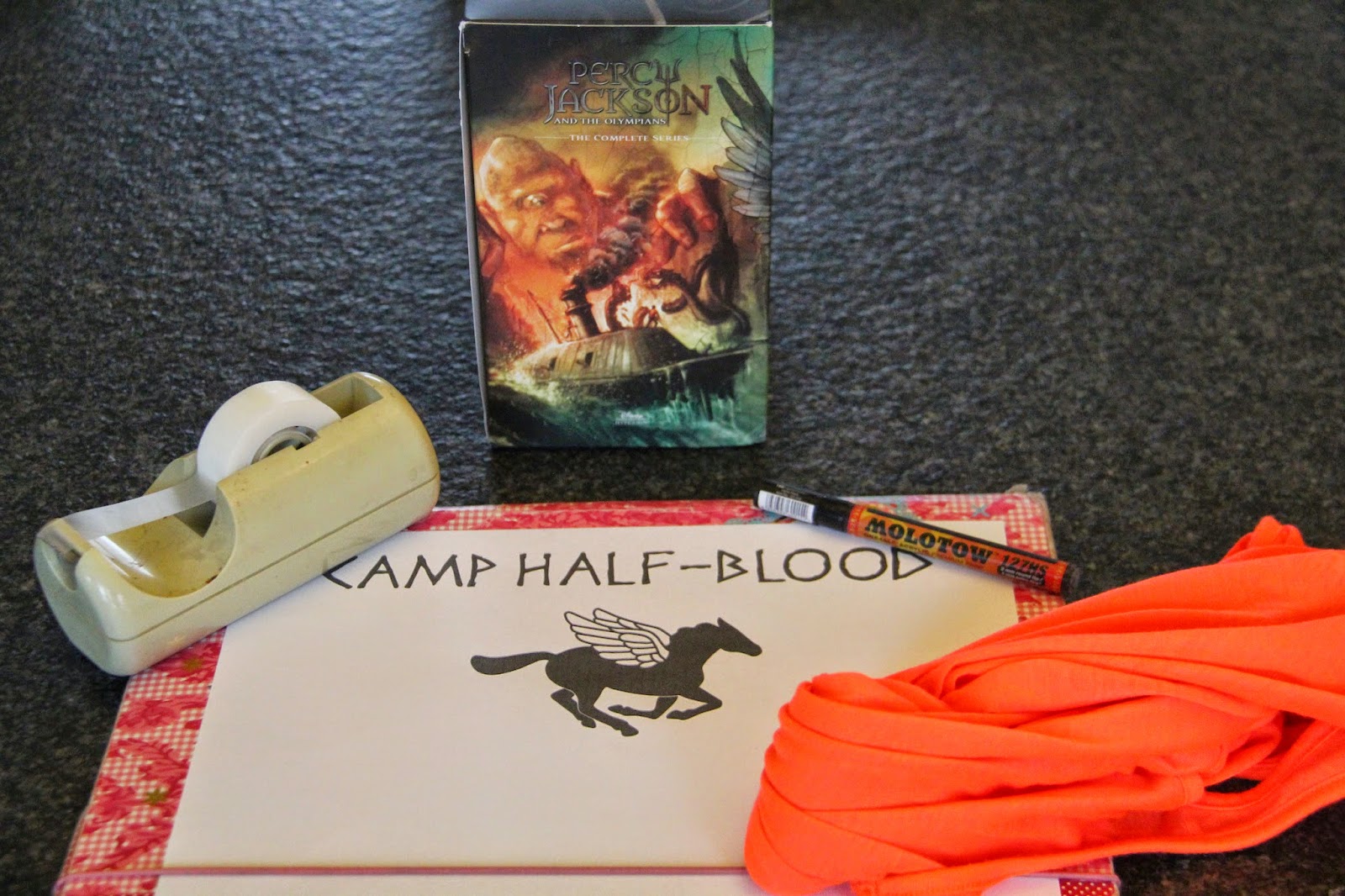 Camp Half Blood Stencil