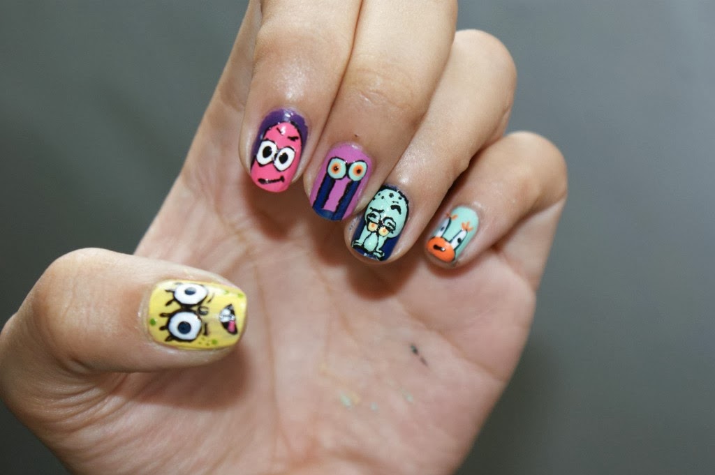 One Hundred Styles Funny Nail Art Designs one-hundred-styles-funny-nail-art-designs