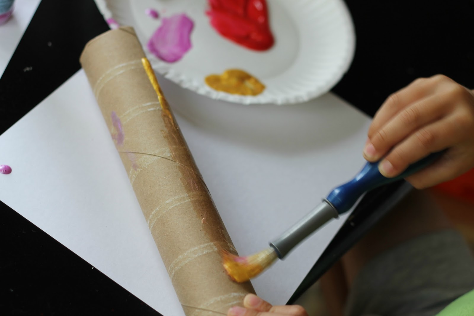 TP Roll Super Hero Cuffs ~ Reading Confetti