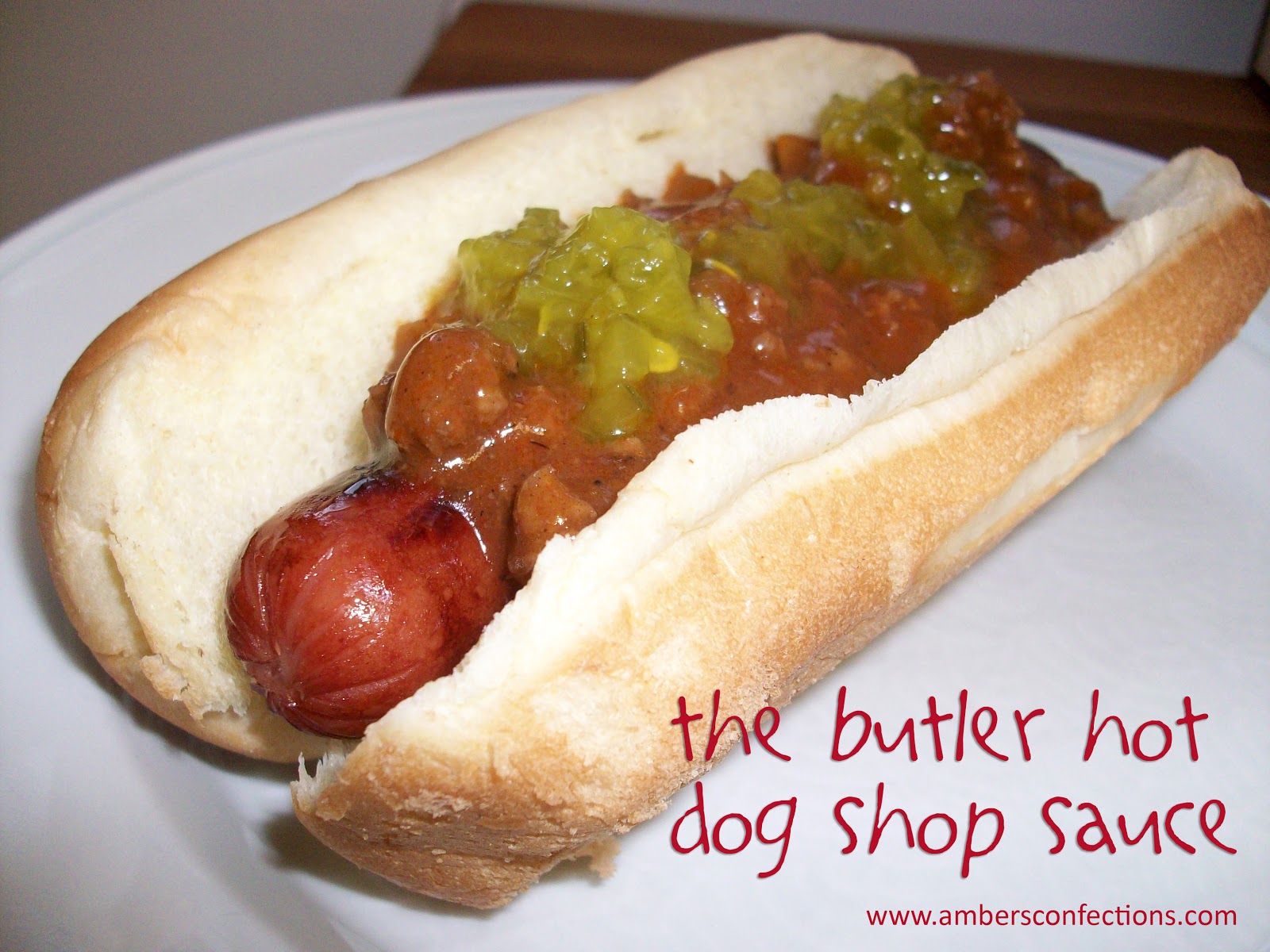 Amber s Confections The Butler Hot Dog Shop Sauce amber-s-confections-the-butler-hot-dog-shop-sauce