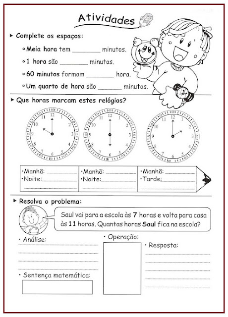 Atividades Sobre As Horas E Minutos Coloque As Horas - vrogue.co Atividades Sobre As Horas E Minutos Coloque As Horas - vrogue.co