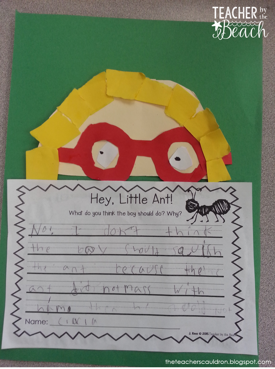 Insects - Ants and Butterfly Activities {Freebies}! - Teacher by the Beach