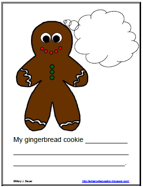 Book Activity for Catch That Cookie - Classroom Freebies