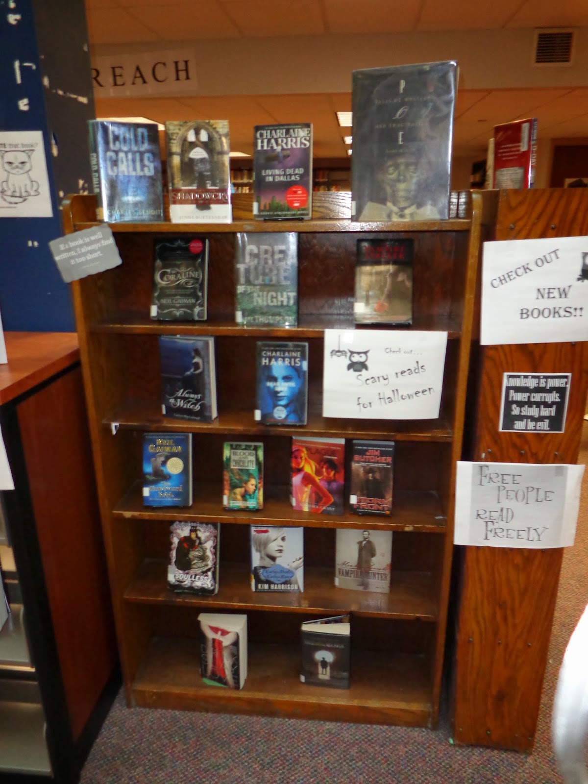 HSC Library: Scary Reads for Halloween