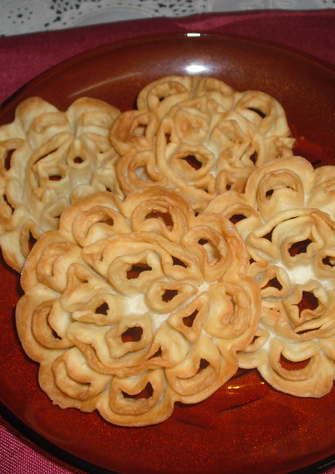 ROSHAN's CUCINA: Scandinavian Rosette Cookies - Achappam with Maida ROSHAN's CUCINA: Scandinavian Rosette Cookies - Achappam with Maida