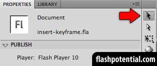 Understanding When to Insert Frames, Keyframes and Blank Keyframes - Flash Tutorial for Beginners