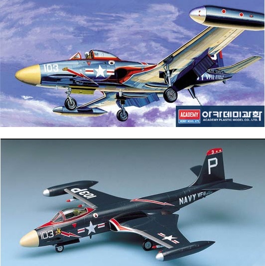 F2H-3/-4 BANSHEE / ACADEMY MODEL KIT / #1626 1/72 1:72