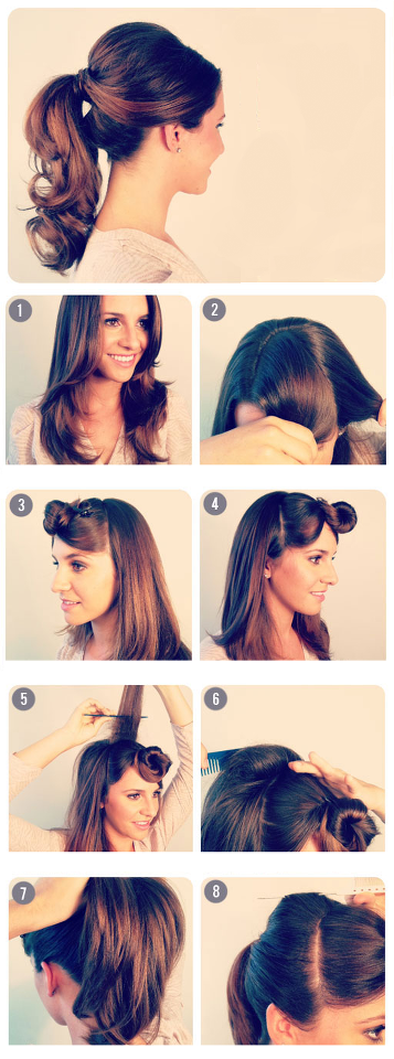 TUTORIALES PARA CHICAS : Peinado 80