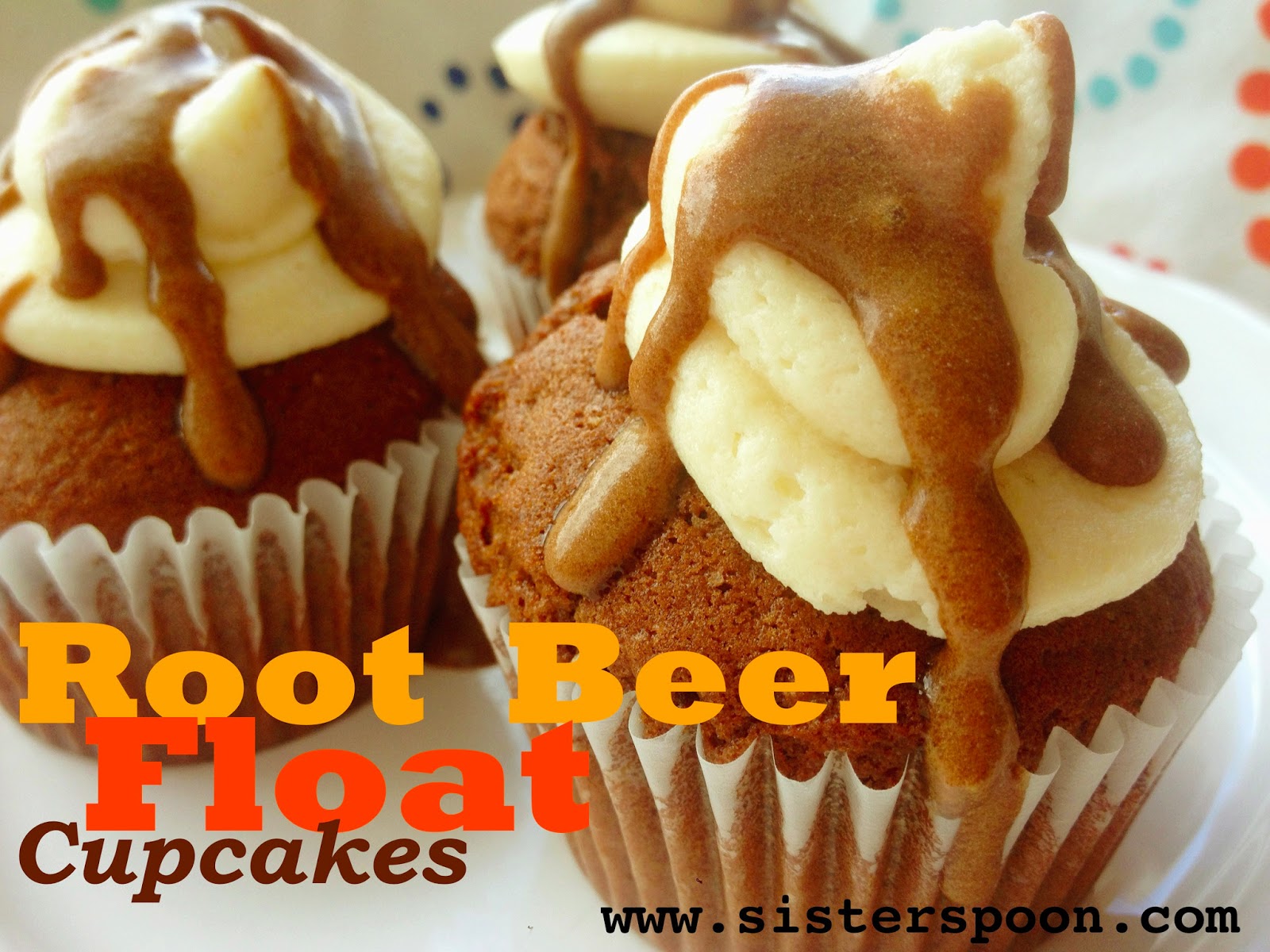 Sister Spoon: Root Beer Float Cupcakes