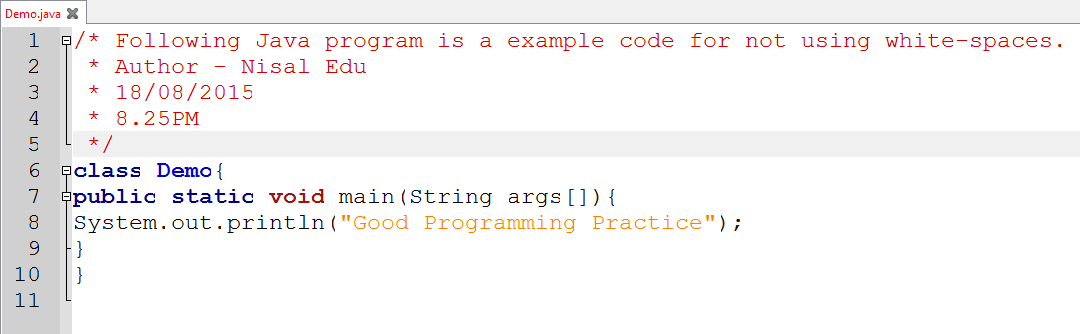Java Programming For Absolute Beginners: August 2015