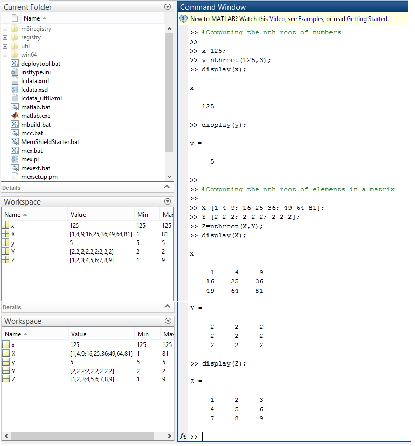 Computing logarithms and roots in MATLAB | TheCheesyGeek Computing logarithms and roots in MATLAB | TheCheesyGeek