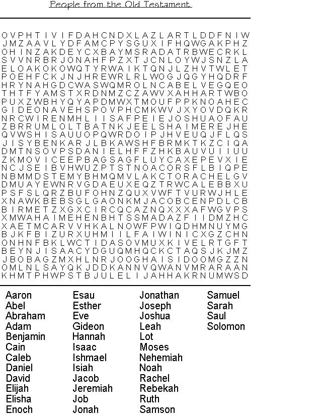 Meet Lord Kids: Bible Puzzle People from the Old Testament