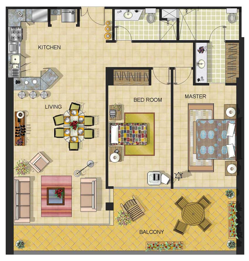 Simple Common Residential Layout s simple-common-residential-layout-s