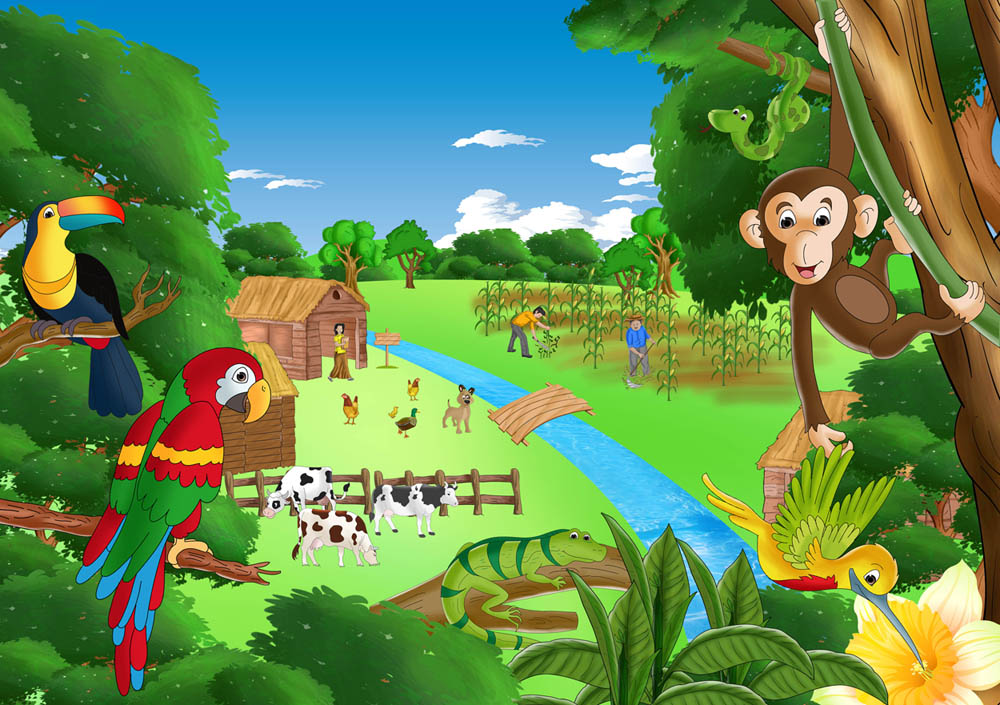 ME DIVIERTO Y APRENDO EN KINDER : LA NATURALEZA