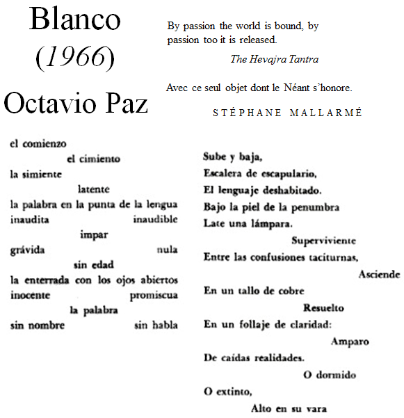 Blanco Octavio Paz | White Gold