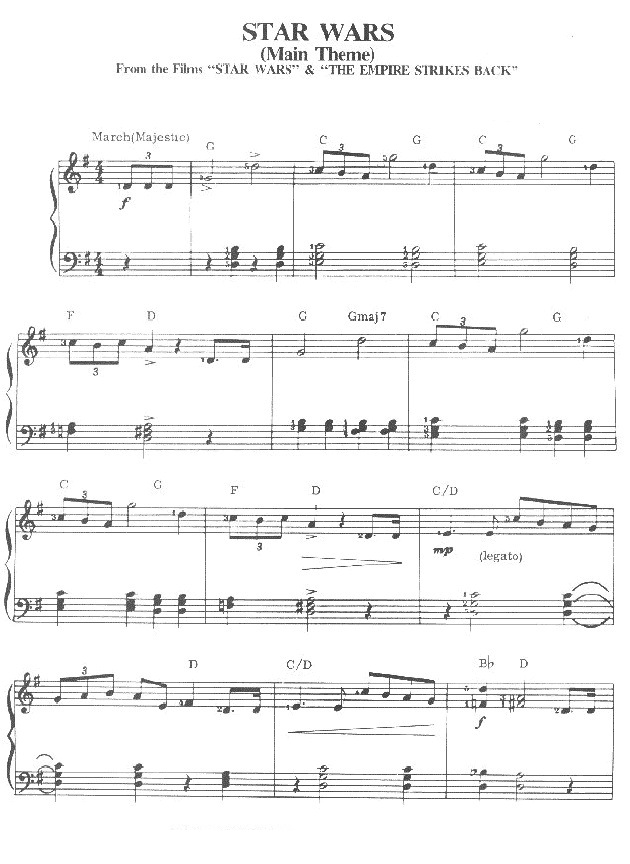 Star Wars Main Theme - discountholywrit