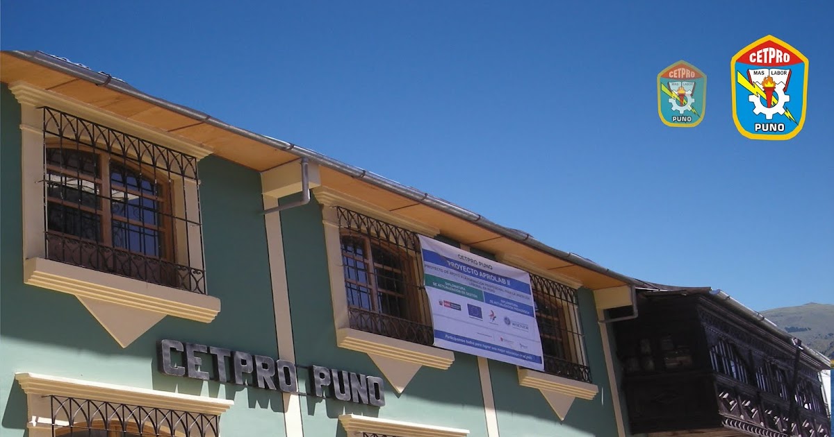 CETPRO PUNO FORMACIÓN TÉCNICA PROFESIONAL Y PRODUCCIÓN: CETPRO PUNO CETPRO PUNO FORMACIÓN TÉCNICA PROFESIONAL Y PRODUCCIÓN: CETPRO PUNO