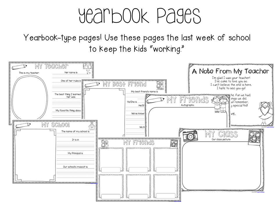 Finished Memory Books! | The Teacher's Cauldron | Bloglovin’