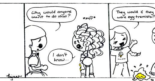 Giggles Comic: Eggstremely Weird