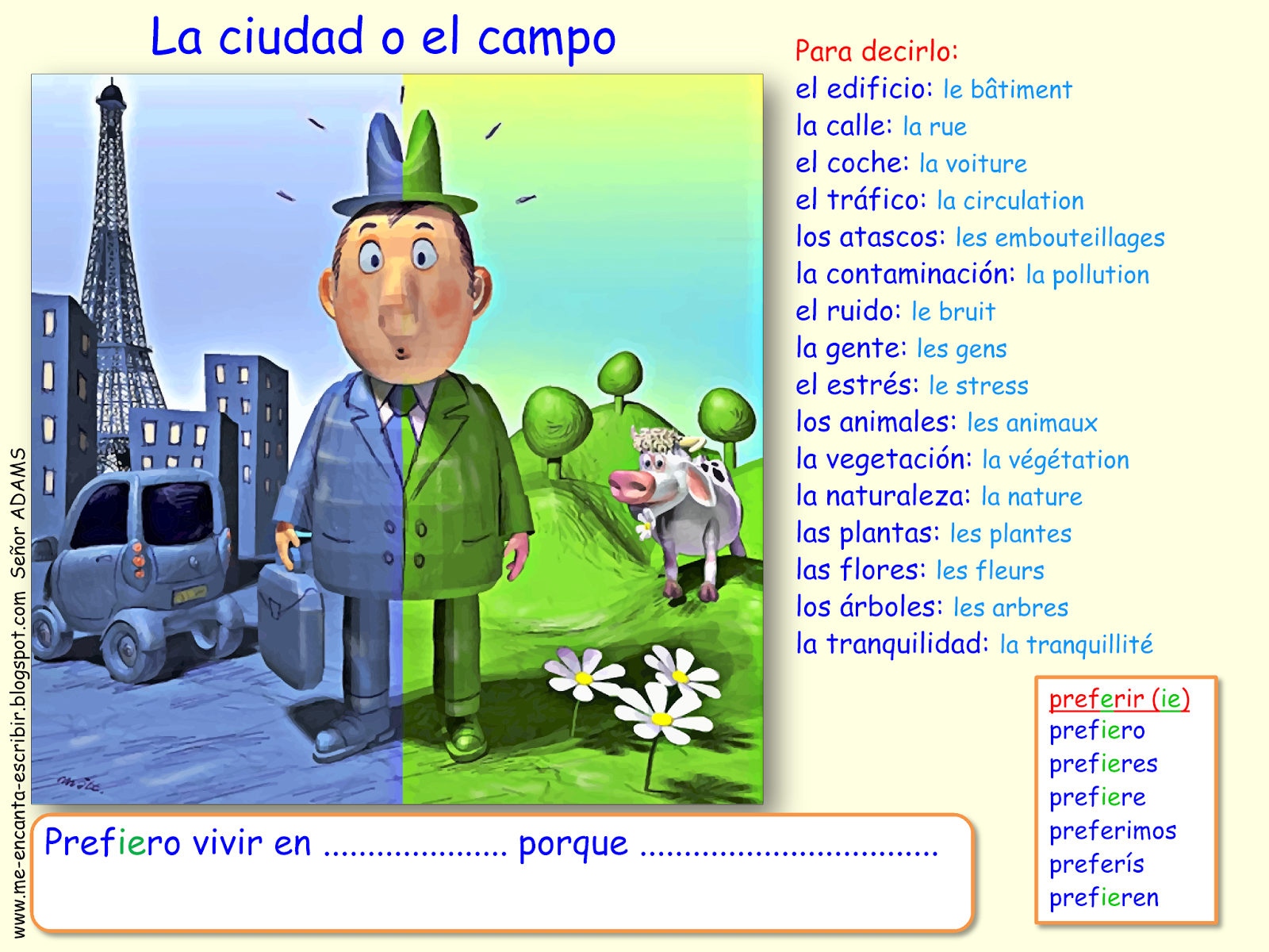 El campo y la ciudad - Imagui