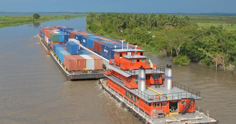 MODOS DE TRANSPORTE: TRANSPORTE FLUVIAL