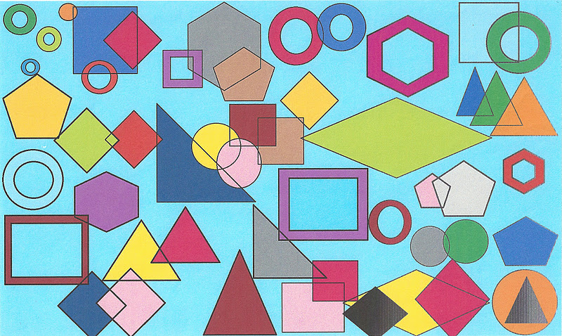 Composicion con figuras geometricas - Imagui