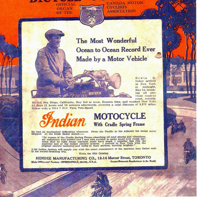 Erwin Baker and the Origins of the Cannonball Run ~ Riding Vintage