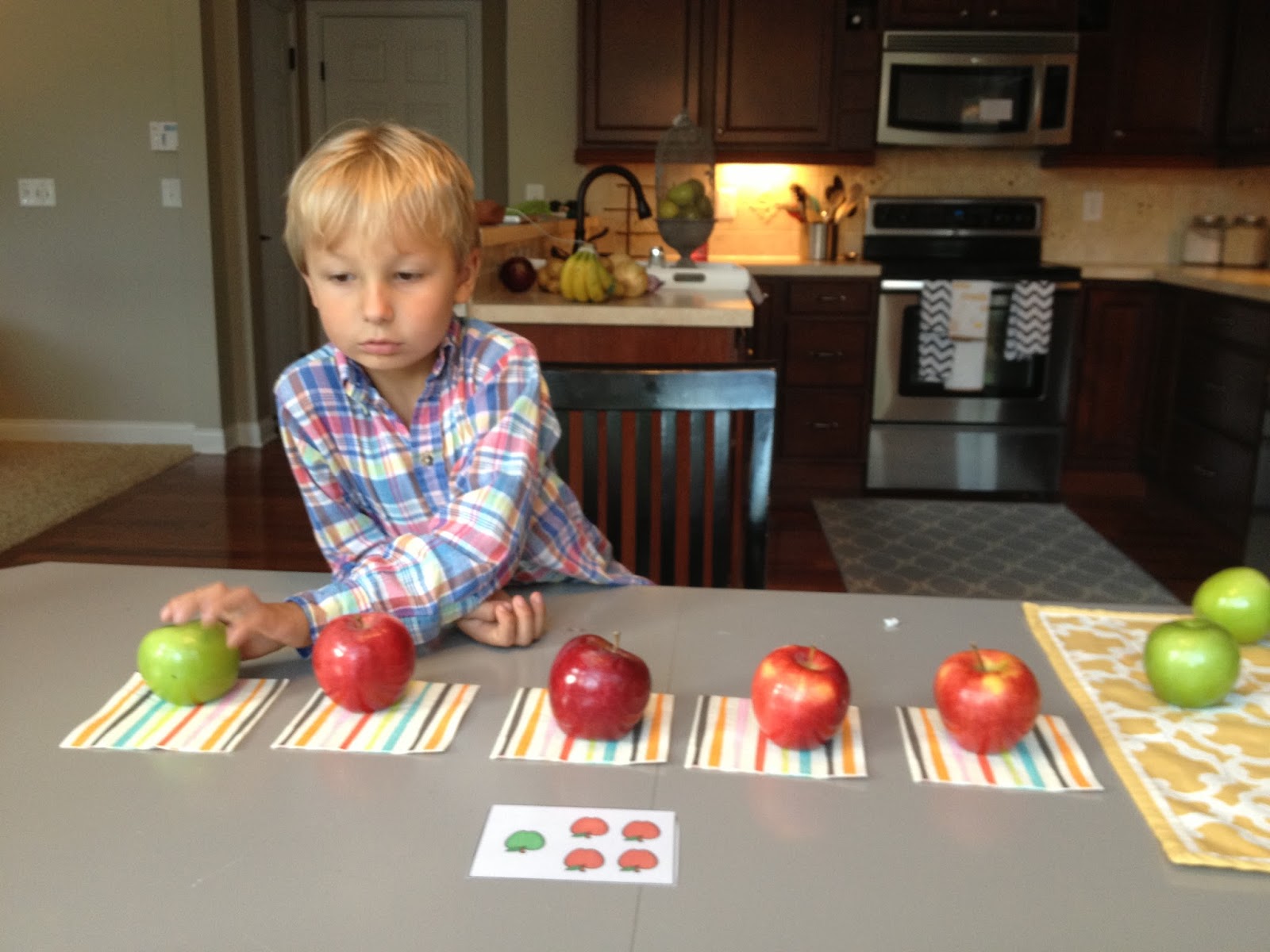Number Talks, Becks Talks, & a Five Frame Freebie with Apples ...